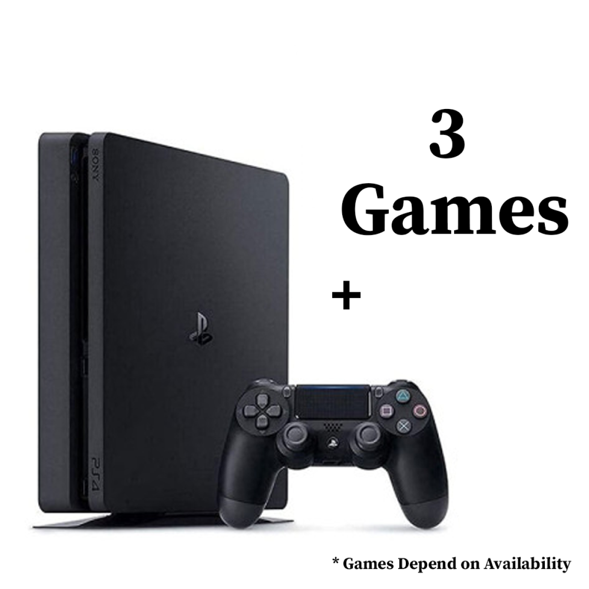 Buy Online PlayStation4 Slim Console 1TB + 3Games in Qatar- Tccq.com