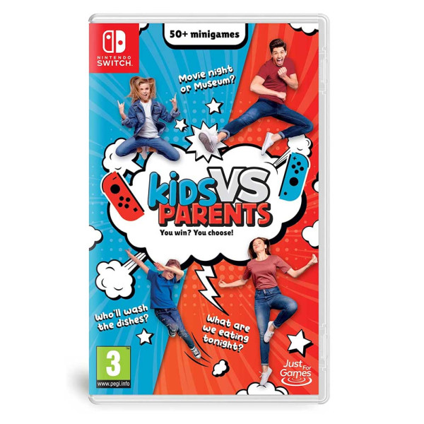 Buy Online Kids VS Parents - Nintendo Switch Game in Qatar- Tccq.com