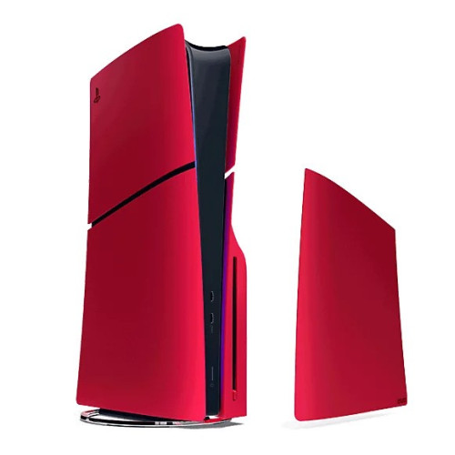 Buy Online PS5 Disk Console Covers - Red in Qatar- Tccq.com