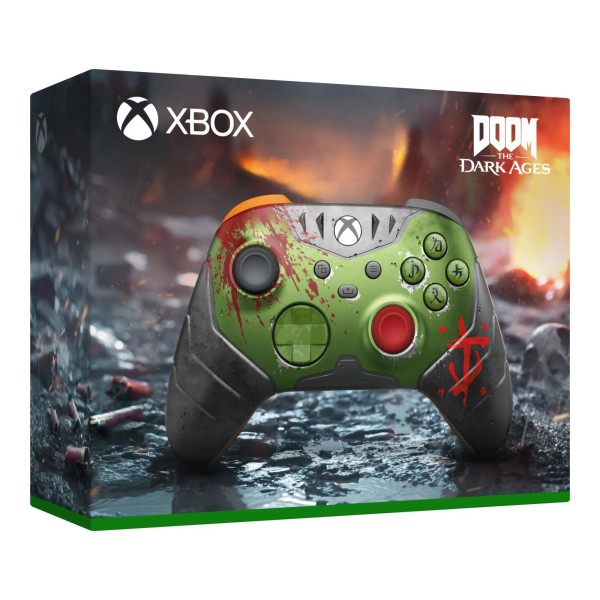 Buy Online Xbox Controller DOOM The Dark Ages Limited Edition in Qatar- Tccq.com