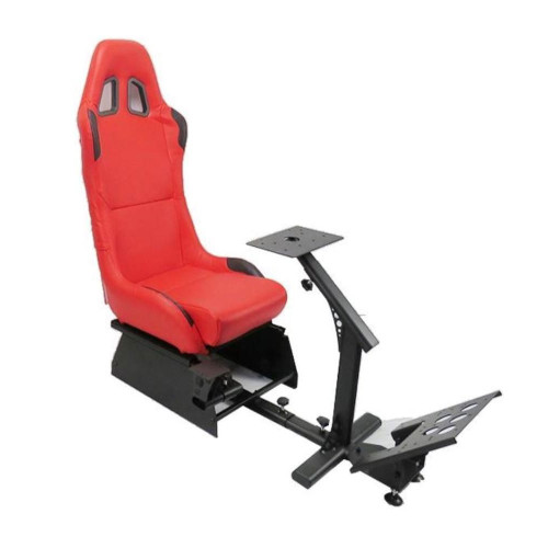 Buy Online Deadskull Cockpit Simulator Car Racing Seat - Red in Qatar ...