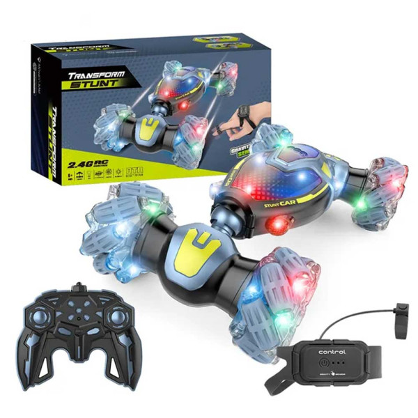 Buy Online 2.4GHz 4WD RC Stunt Car with Gesture Sensor Watch and ...