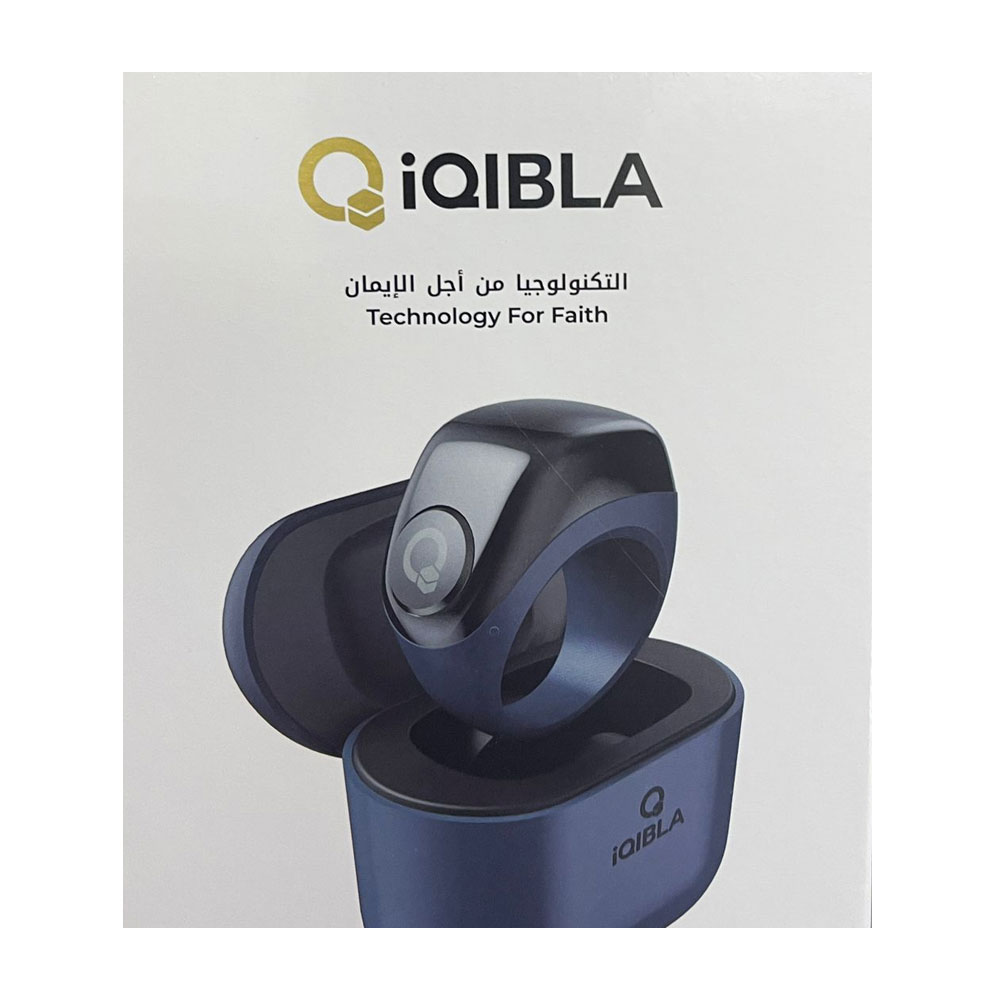 Buy Online iQIBLA ZIKR RING with Charging Case - Models J01 Blue in ...