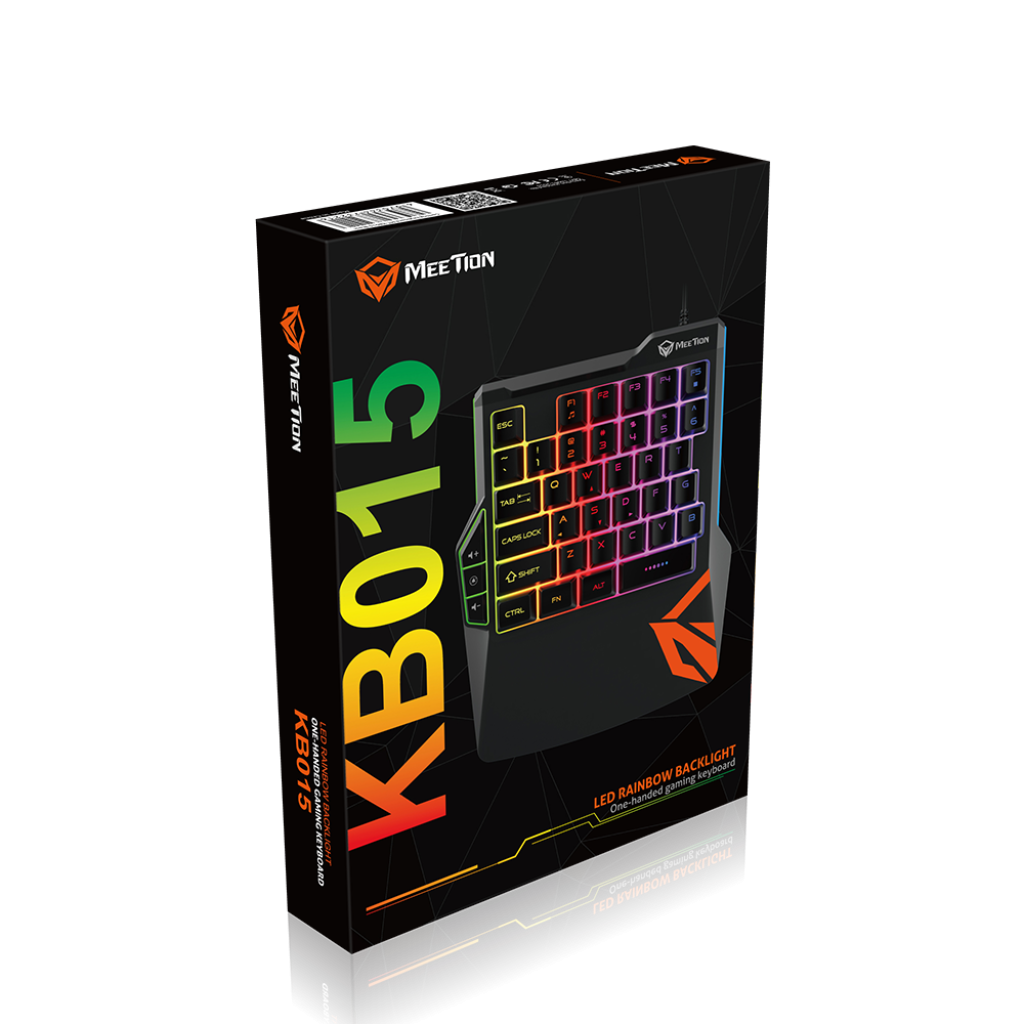 Buy Online Meetion Left One-Handed Gaming Keyboard KB015 in Qatar- Tccq.com