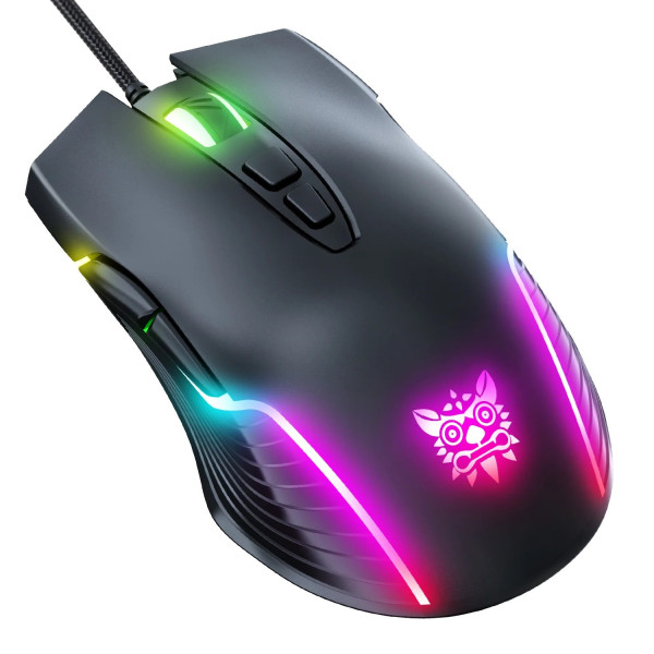 Buy Online Onikuma Wired Gaming RGB (Black) in Qatar- Tccq.com