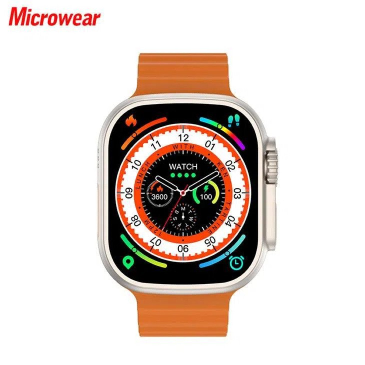Buy Online Microwear Smart Ultra Watch 49mm Gold in Qatar- Tccq.com