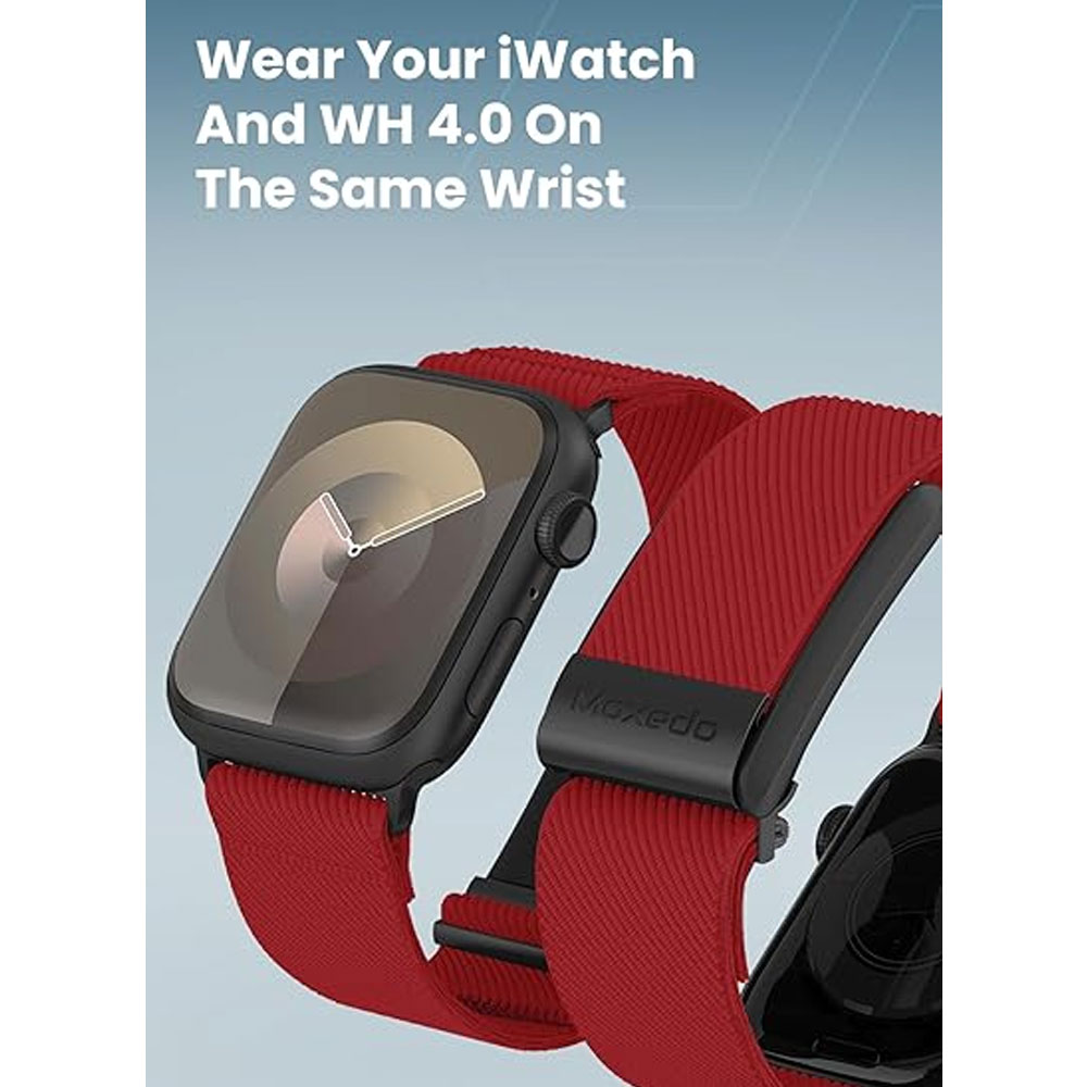 Buy Online Moxedo Hybrid Fit-Weave Nylon Braided Band for iWatch 44mm ...