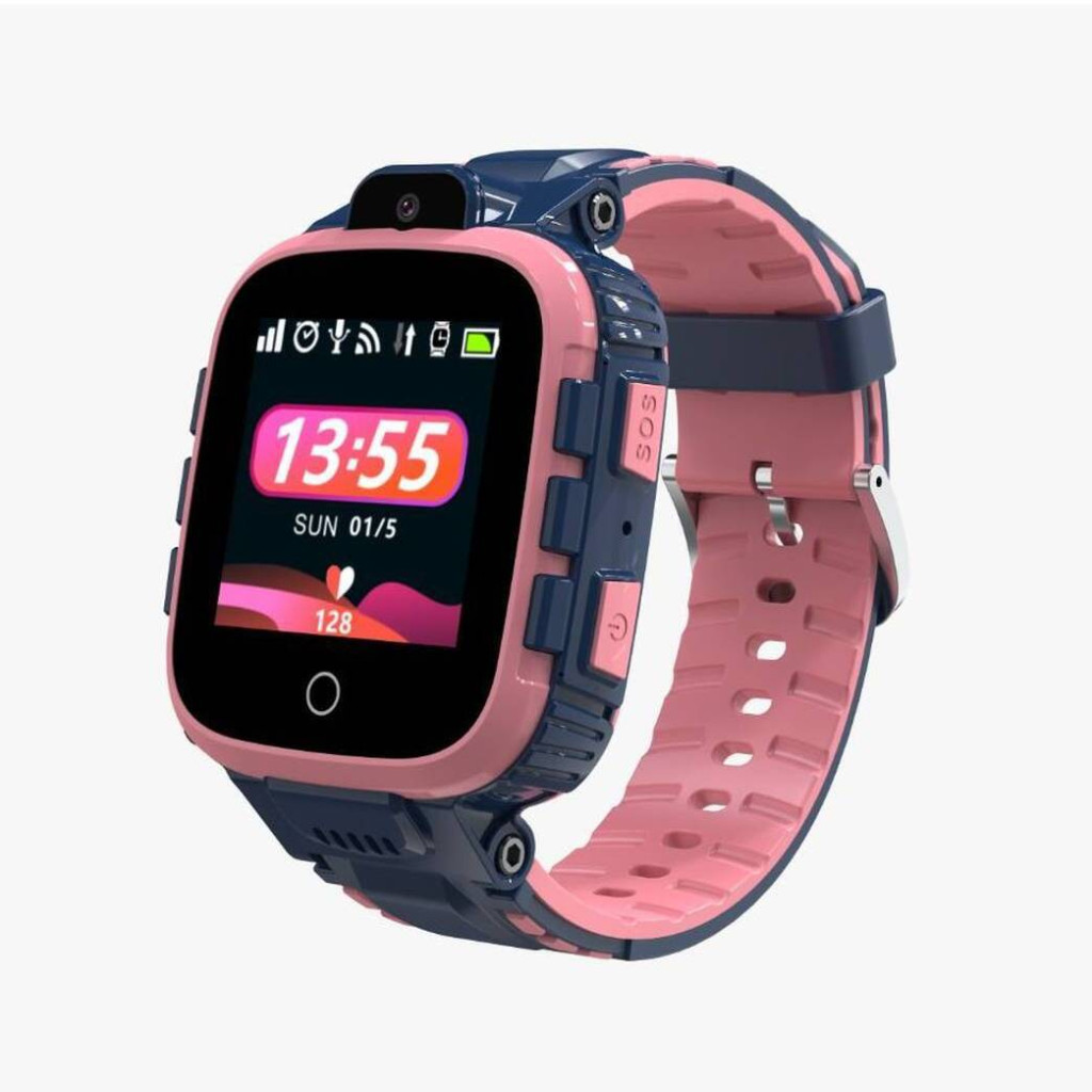 Buy Online Porodo Kids 4G Smart Watch With Video Calling 0.3MP - Pink ...