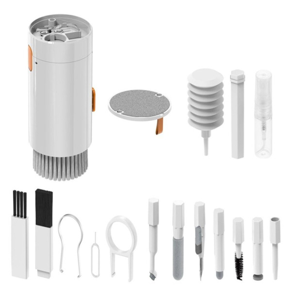 Buy Online Porodo Gaming 20 in 1 Cleaning Kit - White in Qatar- Tccq.com
