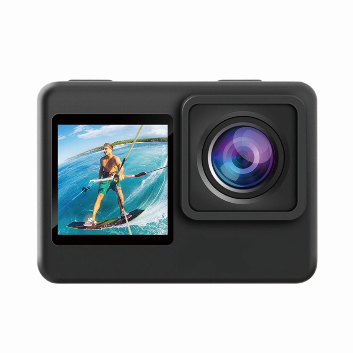 Buy Online Porodo Lifestyle Waterproof 4K Action Camera 900mAh - Black ...