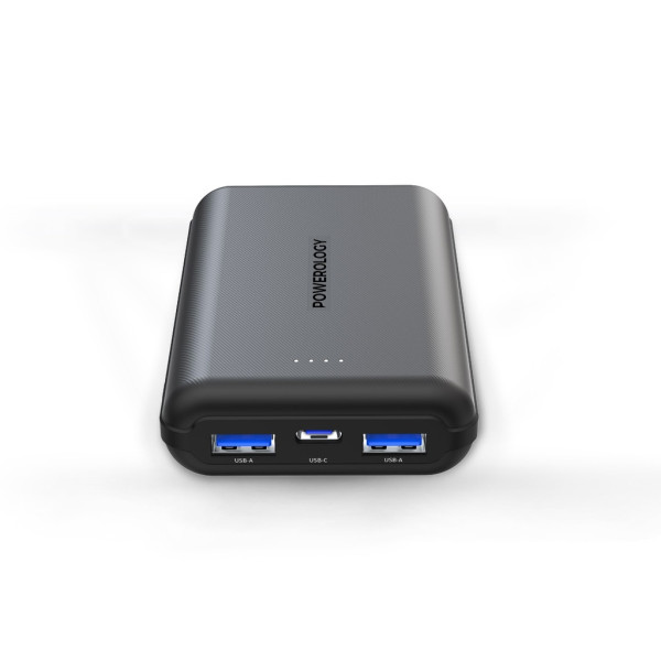 Buy Online Powerology 10000 mAh PD20w QC 18W 2*USB-A 1*USB-C Port Fast ...