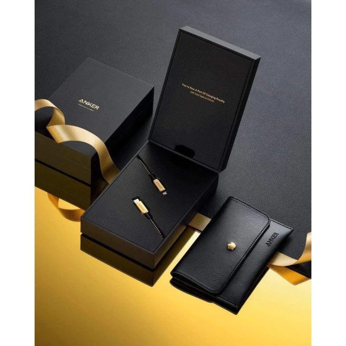 Buy Online Anker Powerline III 24K Gold USB-C Cable With Lightning ...