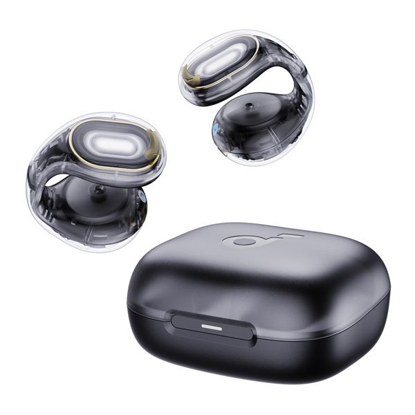 Buy Online Anker Soundcore C30I Wireless Open-Ear Clip-On Earbuds A3330H1 - Black in Qatar- Tccq.com