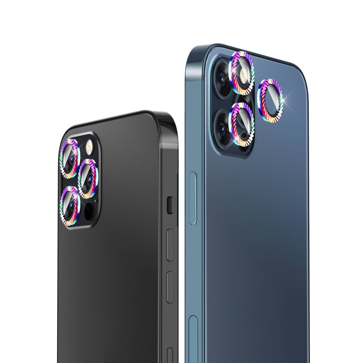 Buy Online Green Rainbow Camera Lens For Iphone 12 Pro Max in Qatar ...