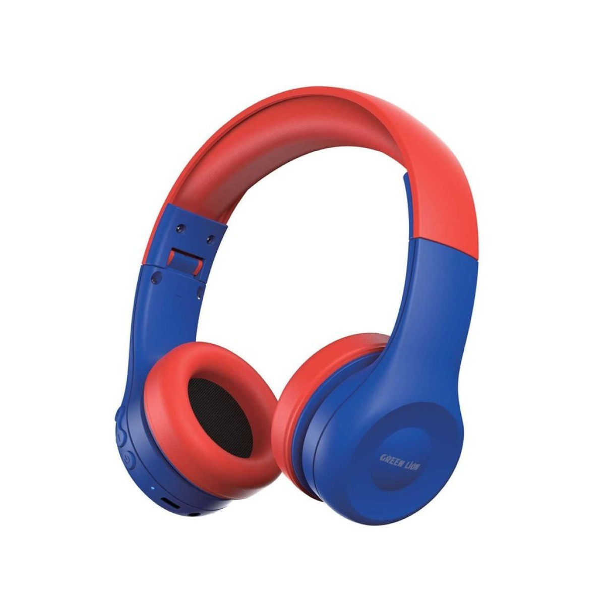 Buy Online Green lion GK-100 Kid headphones - Blue/Red in Qatar- Tccq.com