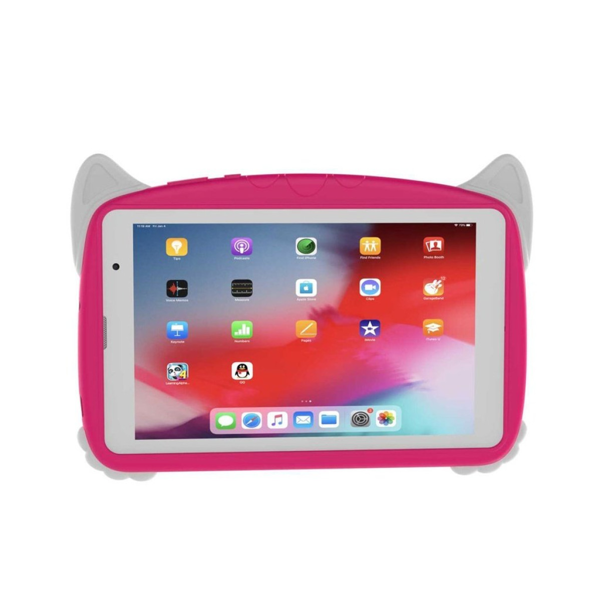 Buy Online Green Lion Kids Tablet 8" inches 64GB Pink in Qatar- Tccq.com