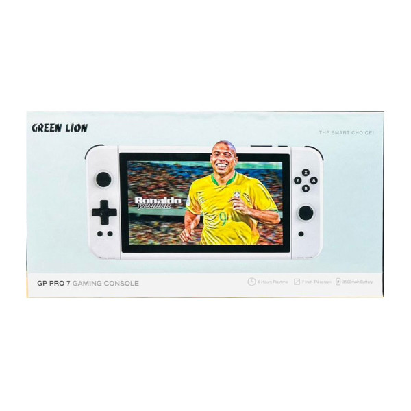 Buy Online Green Lion GP PRO 7 Gaming Console - White in Qatar- Tccq.com