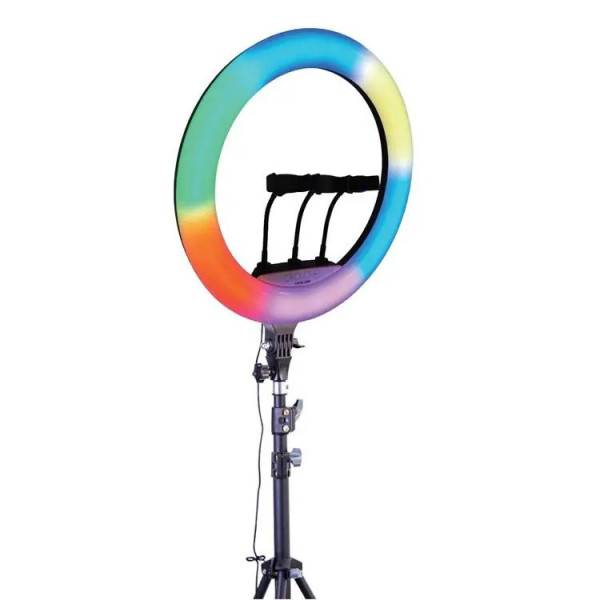 Buy Online Green Lion 22 inch RGB Ring Light - Black in Qatar- Tccq.com