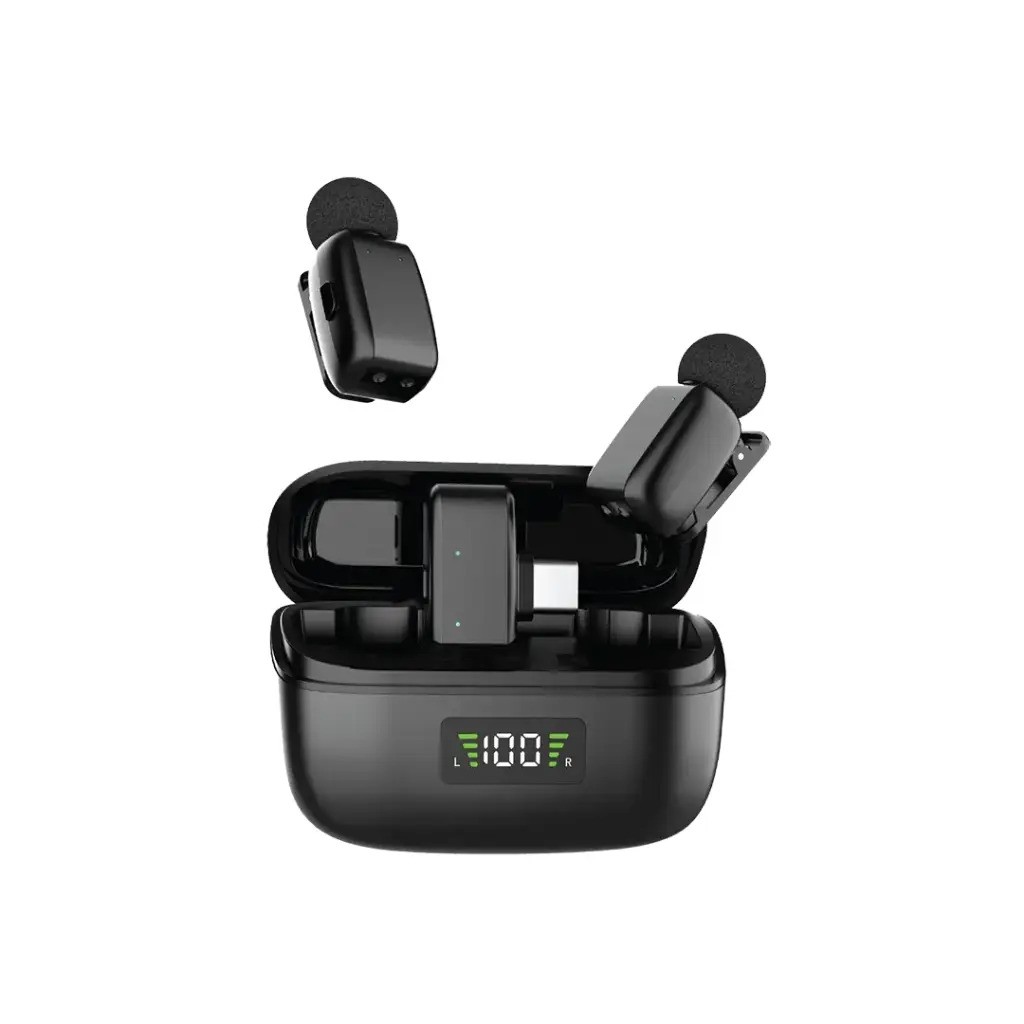 Buy Online Green Lion Flex Mic Duo - Black in Qatar- Tccq.com