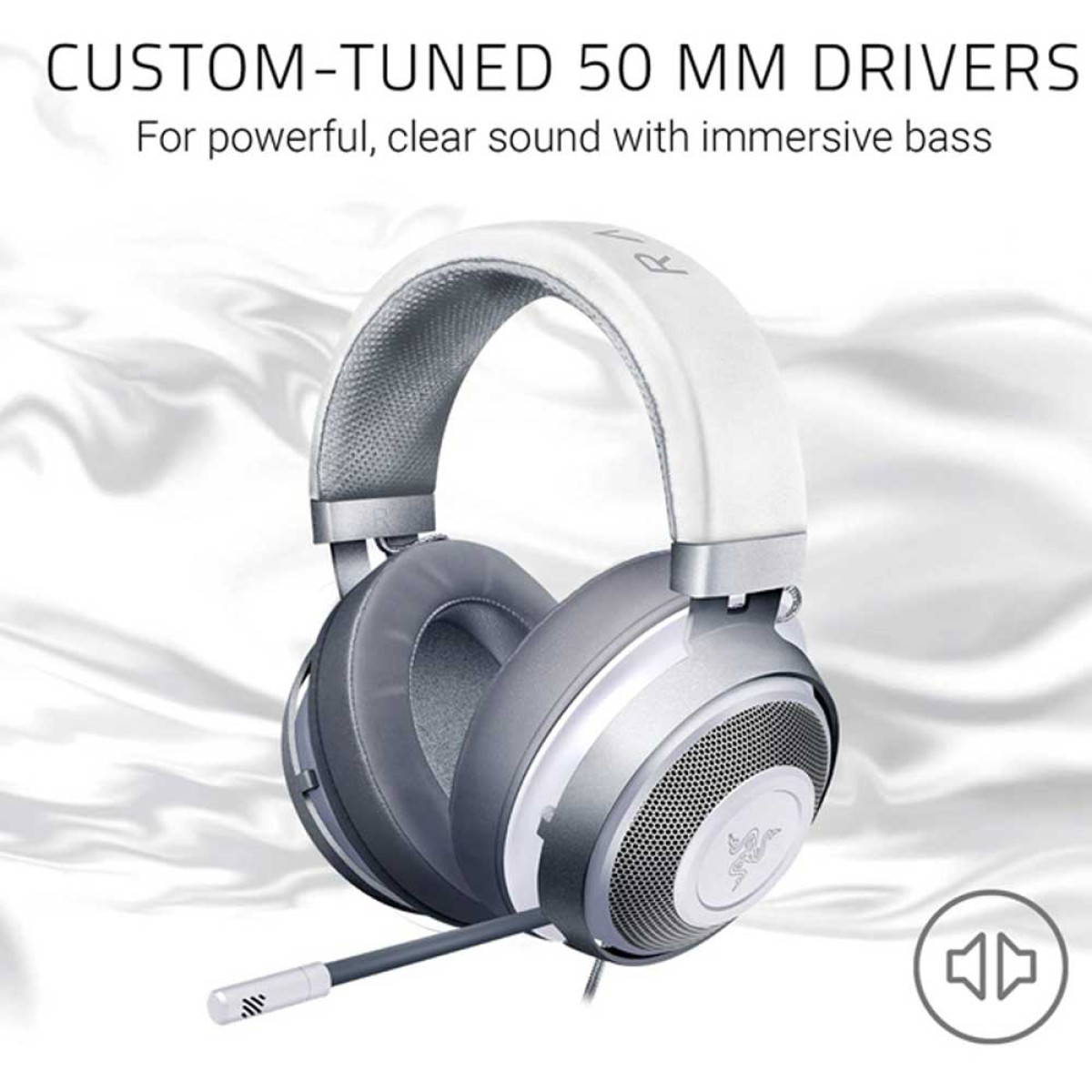 Buy Online Razer Kraken Mercury Multi-Platform Wired Gaming Headset ...