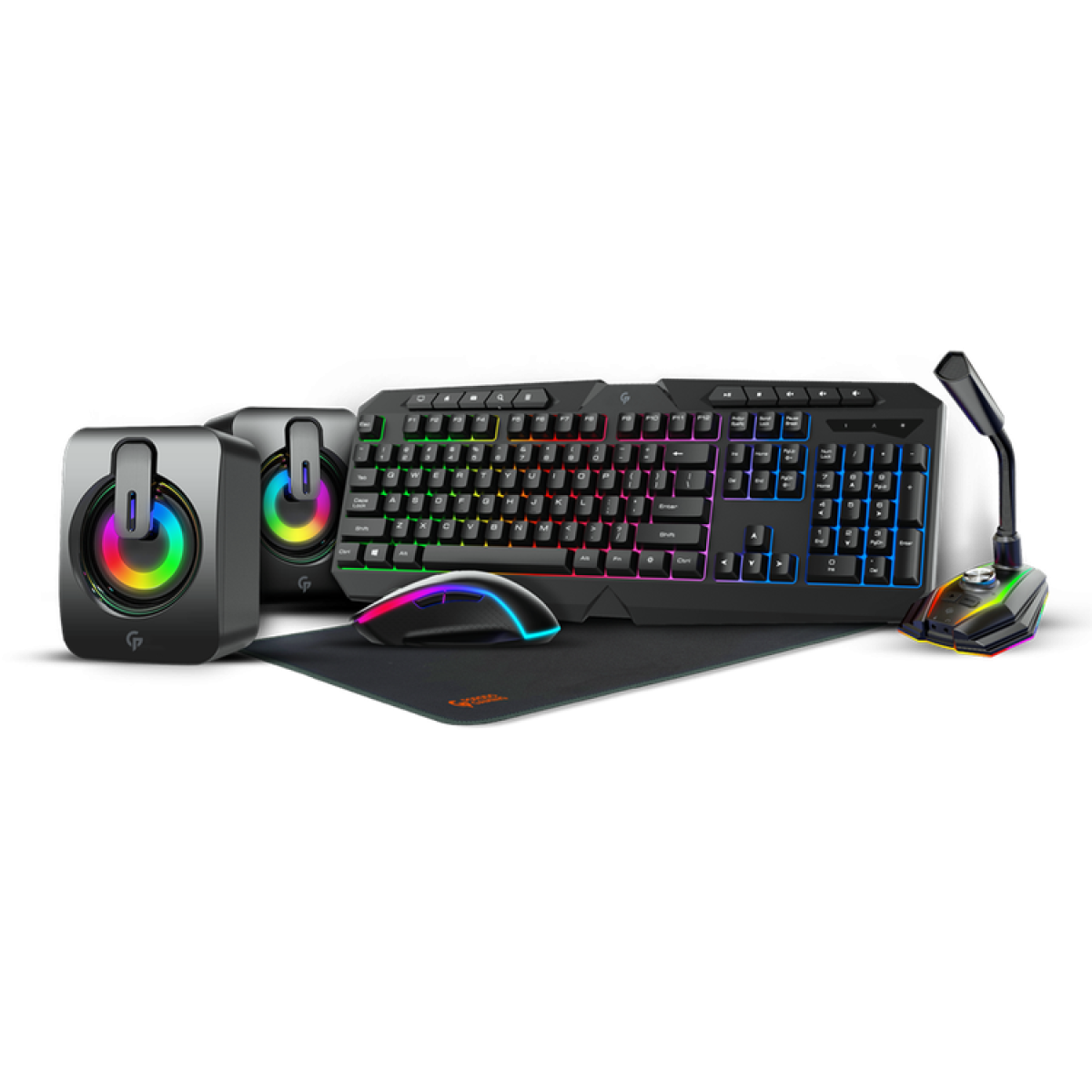Buy Online Porodo Gaming 5 In 1 Ultimate Gaming Kit - Black in Qatar ...